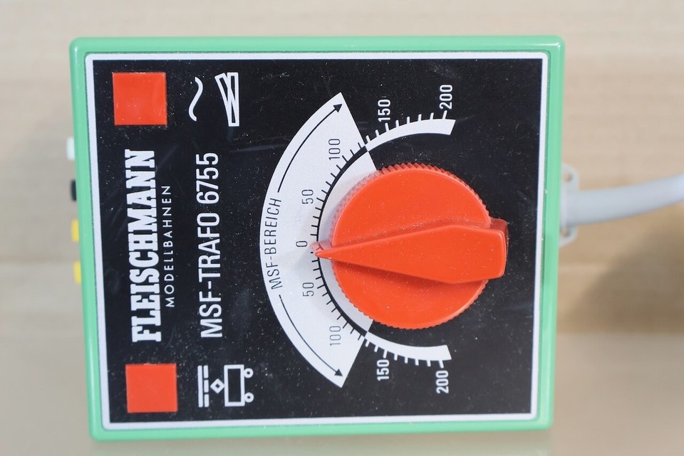 Fleischmann 6755 Msf-Trafo Controller 220V Input & 0 - 14V Portata Om ...