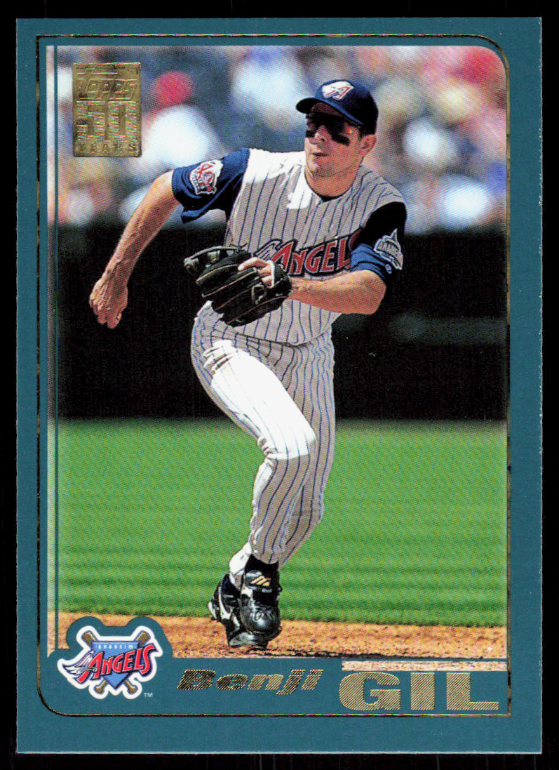 2001 Topps 161 Benji Gil Anaheim Angels | eBay