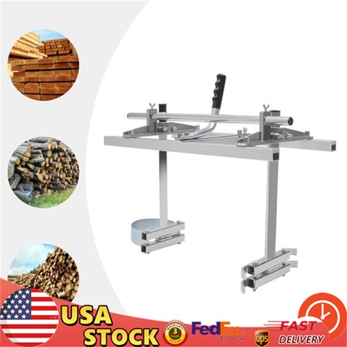 Portable Chainsaw Mill 14" to 24" Guide Bar Aluminum Alloy Planking ...