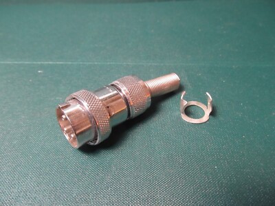 91-MC3M Vintage Amphenol 3 Pin Microphone Connector male plug NOS shure ...