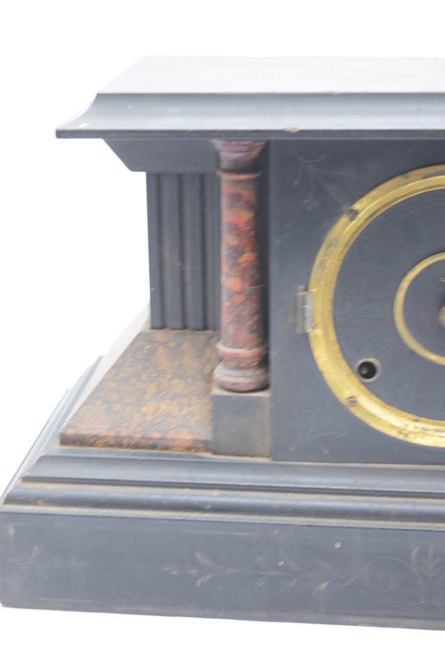 Antique E. Ingraham Mantle Clock Wood Case Parts/Repair! | eBay