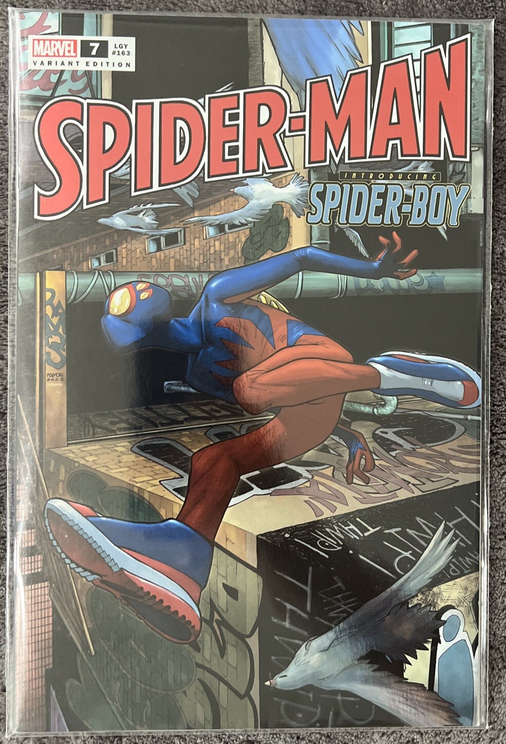 Spider-Man #7 Trinity CCXP Mexico Foil Exclusive by Ramos | eBay