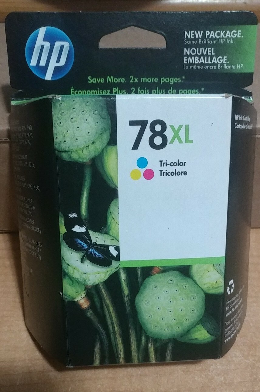 HP 78XL Tri-Color Ink Cartridge C6578AN NEW OLD STOCK | eBay