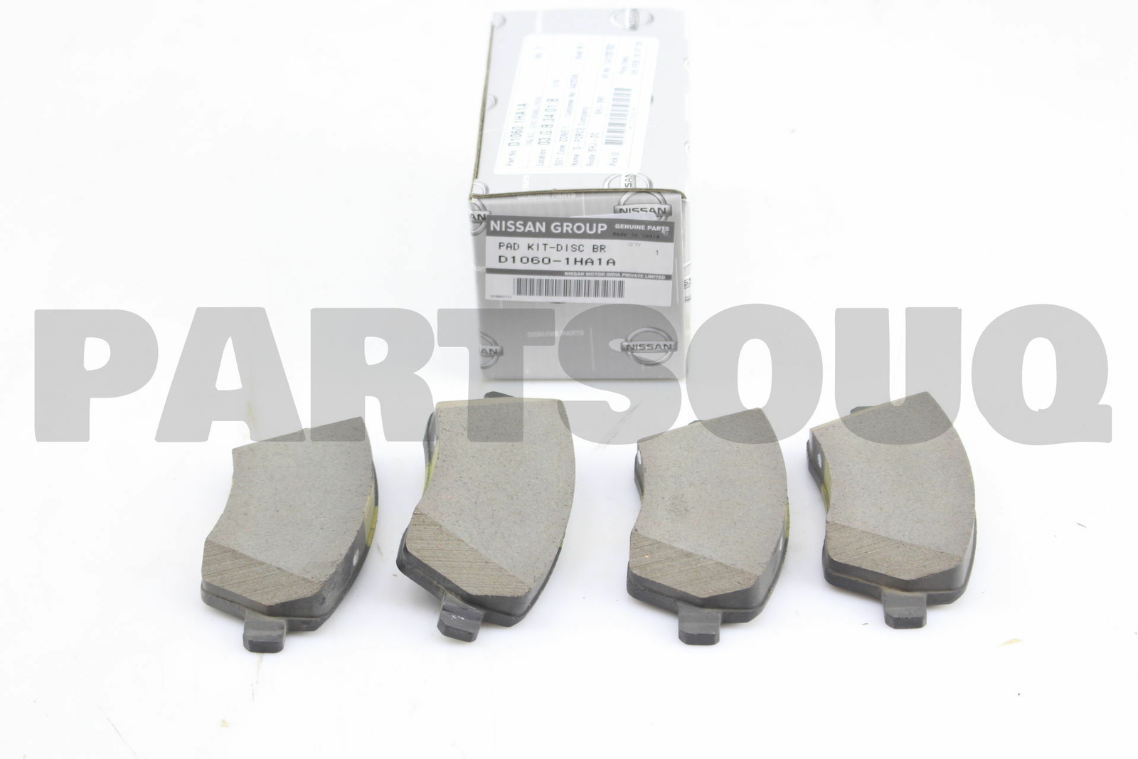 D10601HA1A Genuine Nissan PAD KIT-DISC D1060-1HA1A | eBay