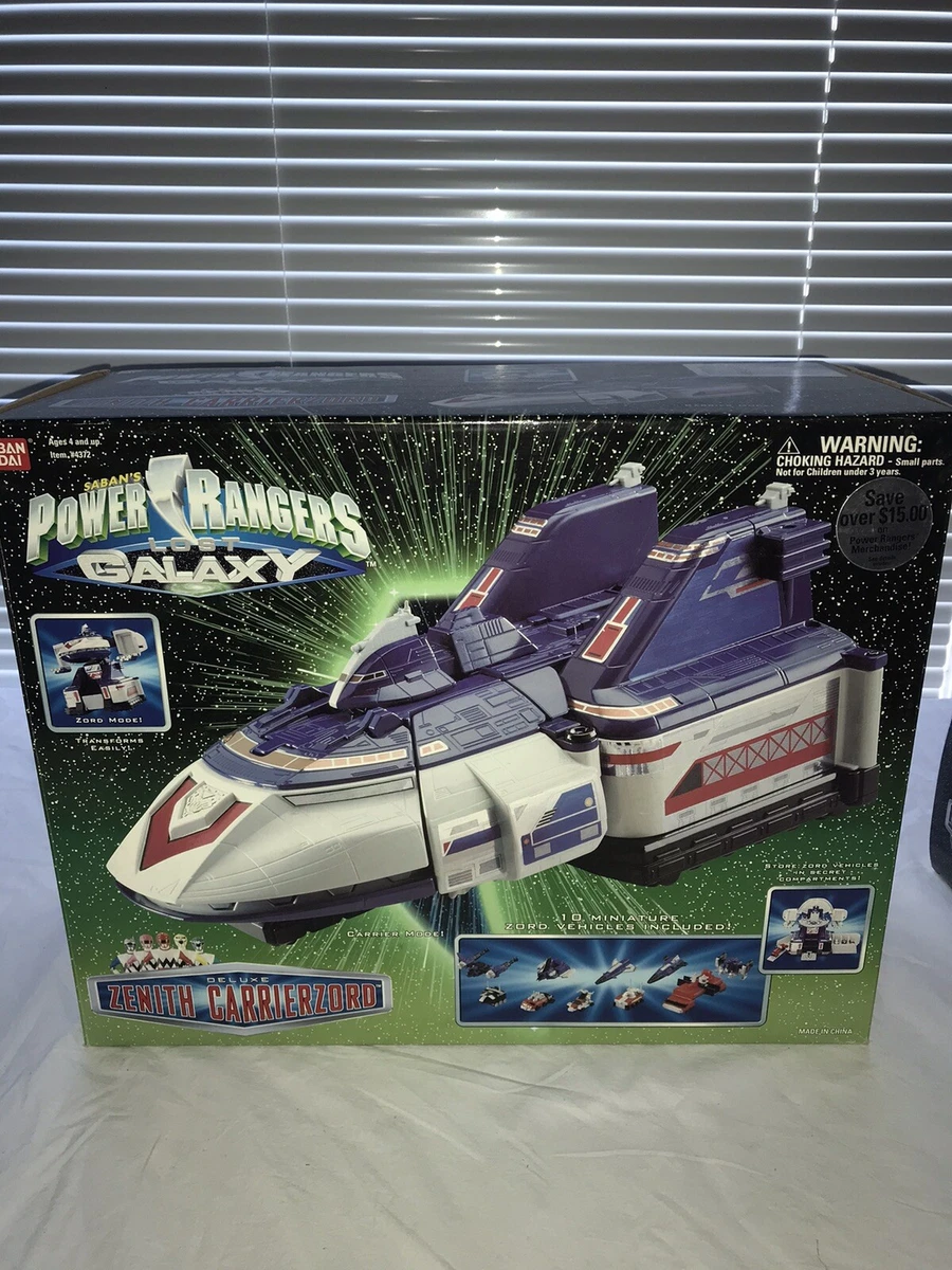Power Rangers Lost Galaxy Zenith Carrierzord
