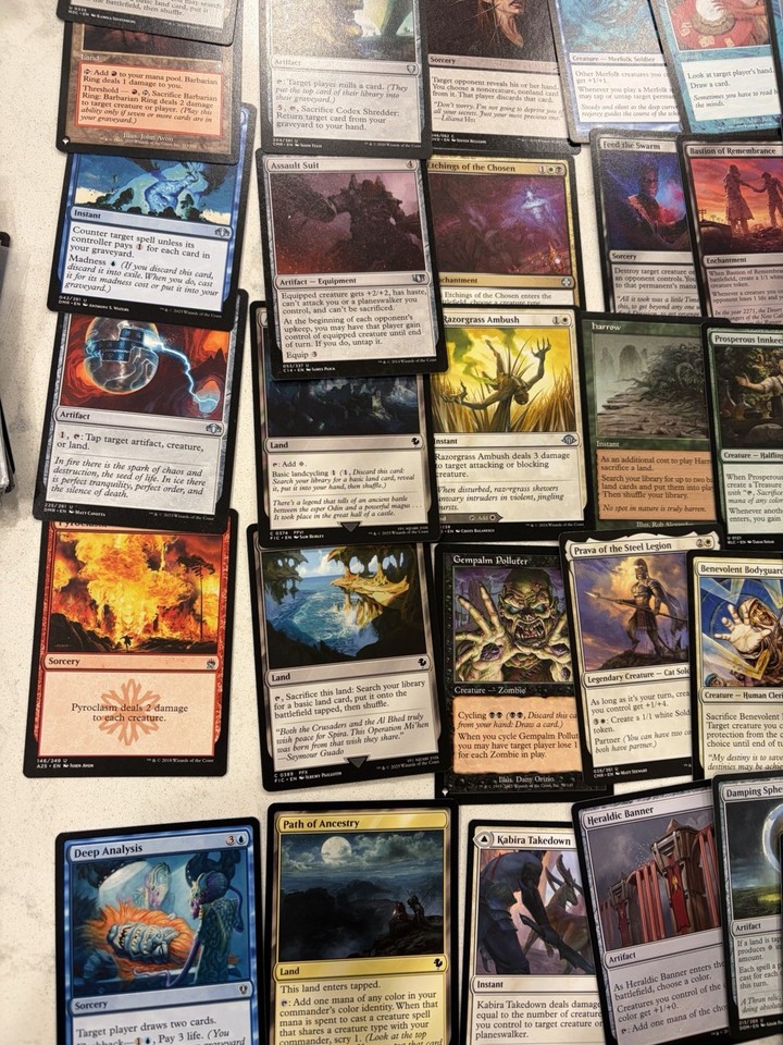 Magic the Gathering MTG Commander Staples x120 Cards Light Play | eBay