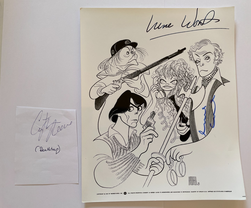 Christopher Reeve, Irene Worth & Michael Caine - Deathtrap - Original ...