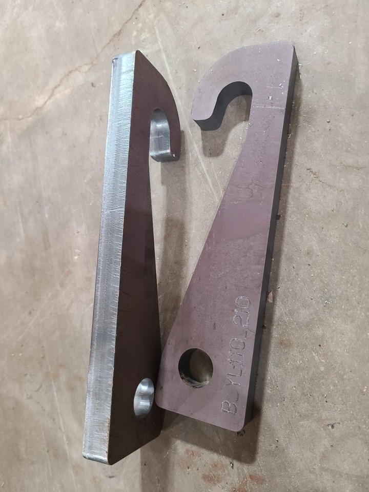 Yanmar style quick attach weld on mounts Yl110 YL210 style mount for ...