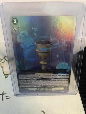 Cardfight!! Vanguard Minerva Rising - Gratias Gradale RR Foil #D-BT08 ...