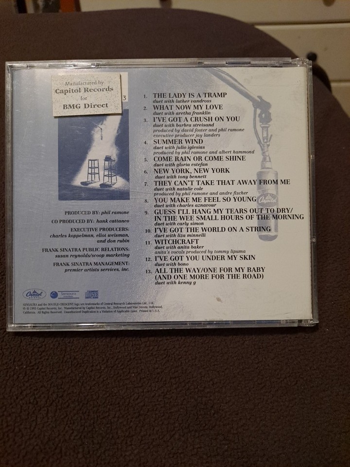 Frank Sinatra Duets CD 1993 | eBay