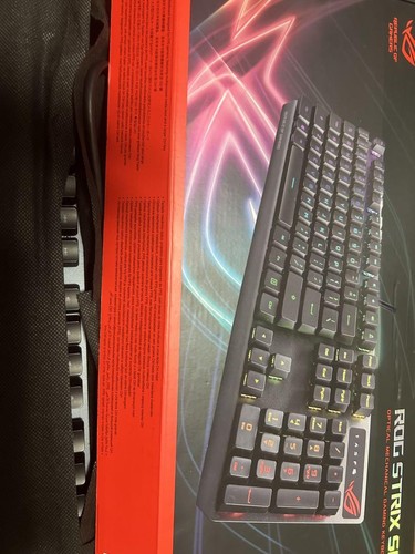 ASUS ROG Strix Scope RX Gaming Keyboard - Eva Unit 02 Keycaps RGB | eBay