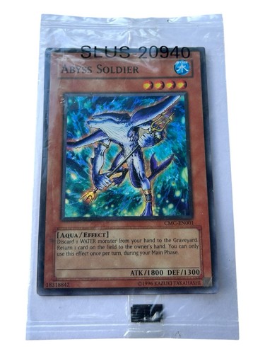 Yu-Gi-Oh! Abyss Soldier Sealed Promo Pack – PS2 Game Exclusive (Factory ...