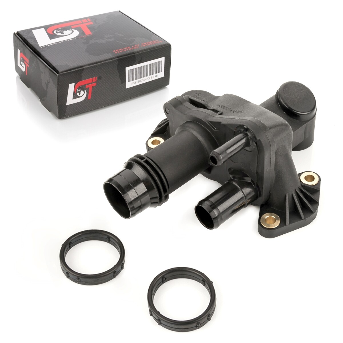 Thermostat Flange Coolant Housing 4H2Q-8592-BF for JAGUAR S-TYPE X200 2 ...