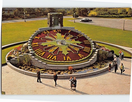 Postcard Floral Clock Niagara on the Lake Canada | eBay