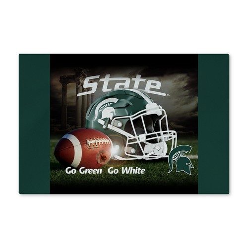 Northwest NCAA Michigan State Spartans Gameday Washable Area Floor Rug ...