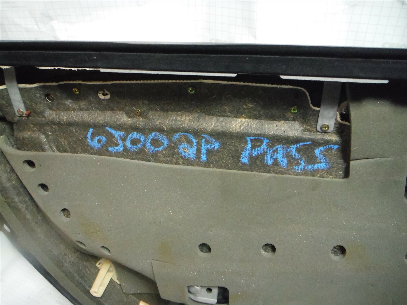 2003 LEXUS SC430 PASSENGER RIGHT FRONT DOOR PANEL CARD COVER TRIM OEM ...