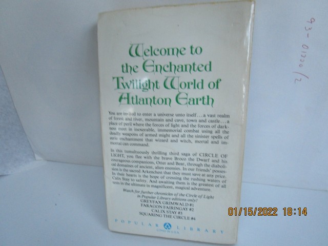 CALIX Stay Circle of Light Book 3 by Niel Hancock 0445040475 for sale ...