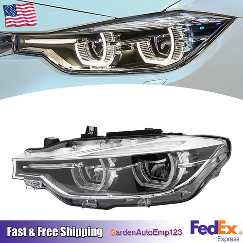 For BMW 3 Series F30 F31 2016 2017 2018 2019 Headlight LED Daytime ...