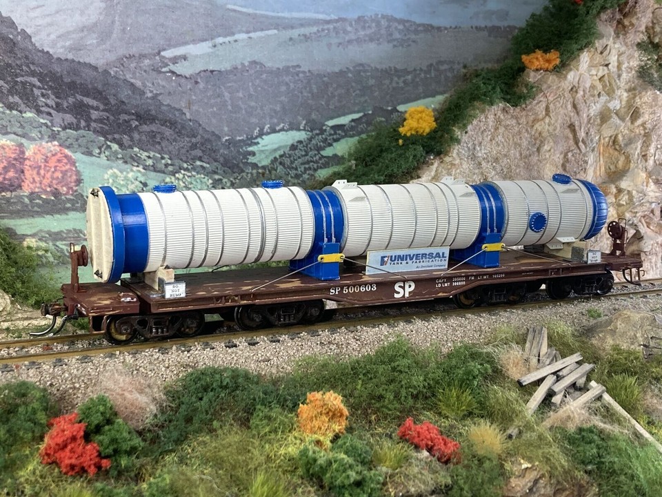 46' Pressure Vessel Railcar Load (1:43rd-O Scale) | eBay