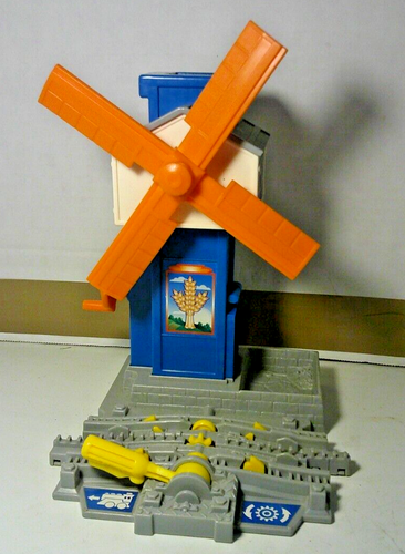 Lot 7 Fisher Price Geotrax Train Station ~ Loading Dock ~ Working Wind ...