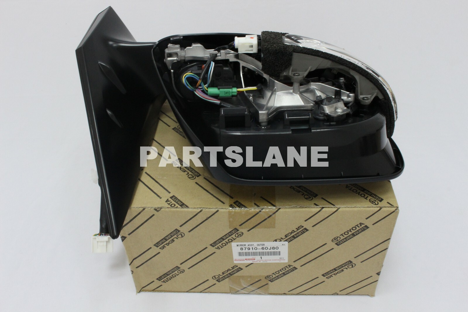 Toyota Genuine 8791060J80 Mirror ASSY Outer Rear View RH 87910-60j80 ...