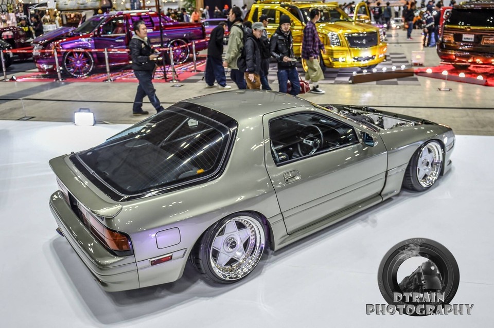 1986-1991 Mazda RX7 FC3S Duck Bill Wing Spoiler S4 Turbo Rotary Infini ...