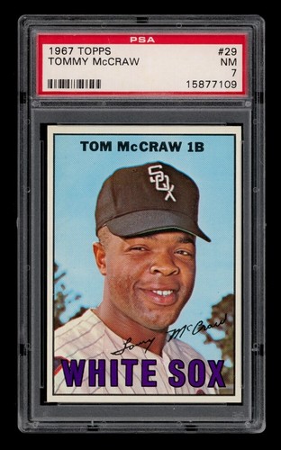1967 Topps Set-Break # 29 Tommy McCraw PSA 7 NM | eBay