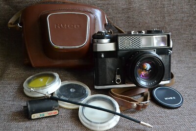 Rare Kiev-5 Rangefinder camera + Jupiter-8 HB 2/50 year 1972 + bonus ...