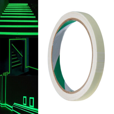 1Roll Glow In The Dark Luminous Self-illuminating Self-adhesive Sticker ...