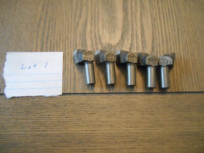 Metal shaper bits, shaper cutters, OK Brand, 5/16" shank, lot of 5 | eBay