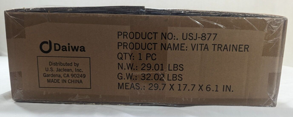 Daiwa VITA TRAINER USJ-877 Vibration Machine with Resistance Bands ...