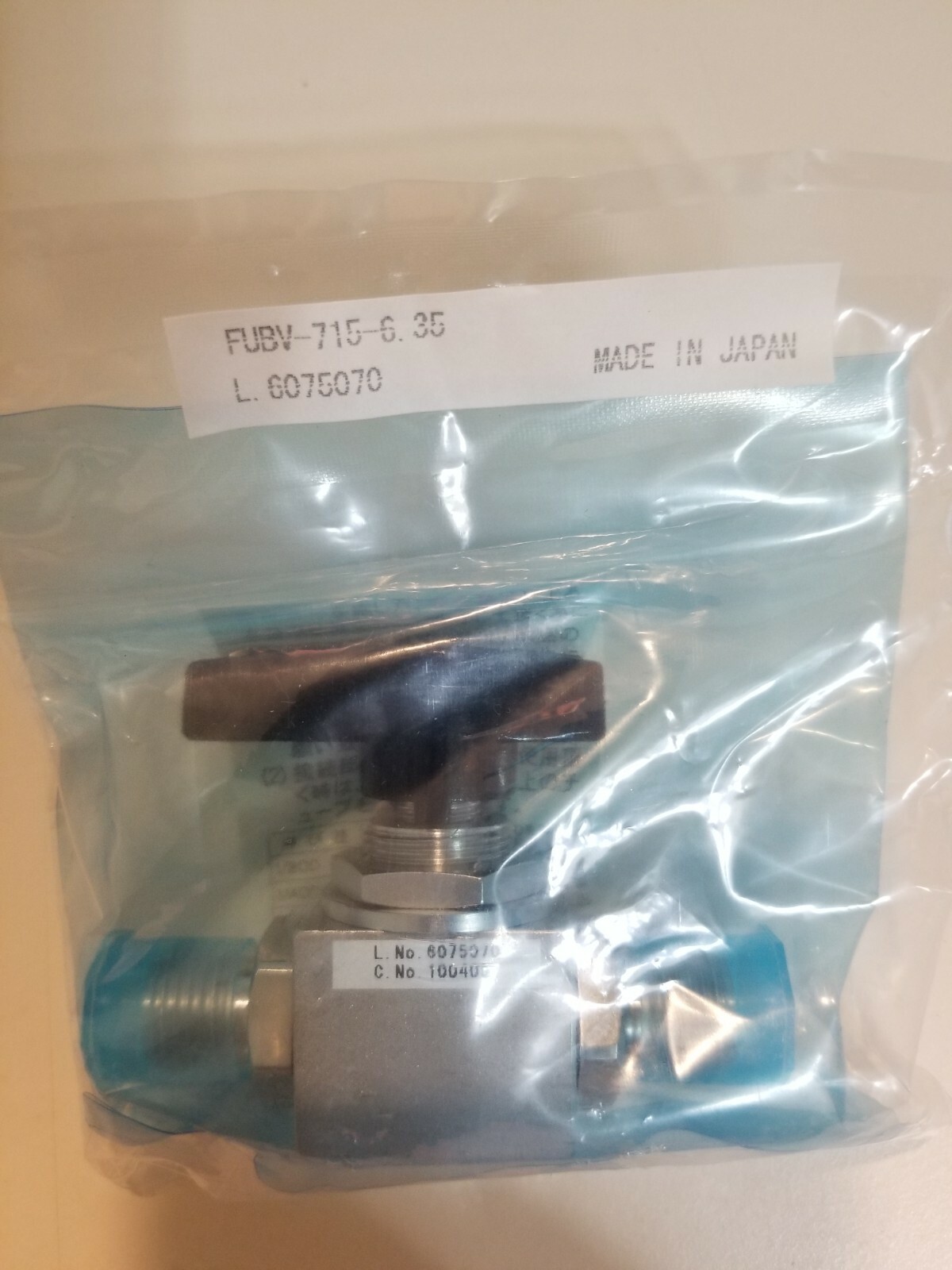 Fujikin FUBV-715-6.35 | eBay