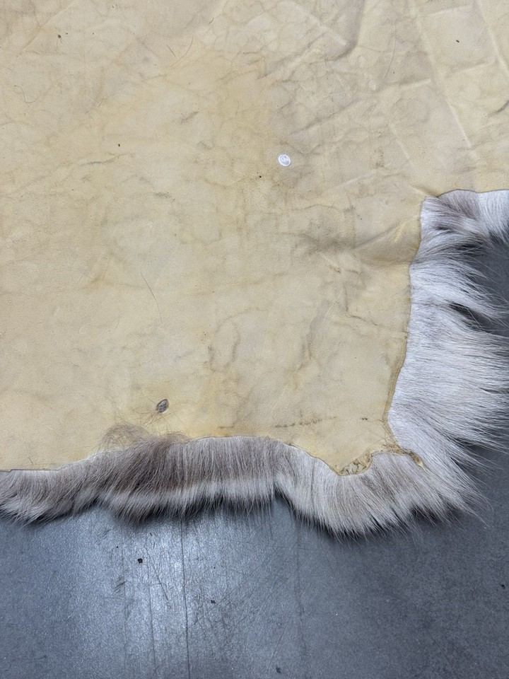 Deerskin Hair On Hide Full Deer Hide Soft Rug Pelt Fur Cabin Decor ...