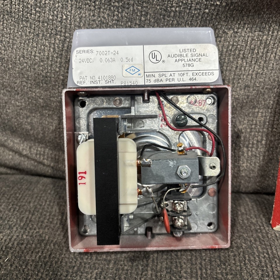 1x Wheelock 7002T-24 Horn/Strobe | eBay