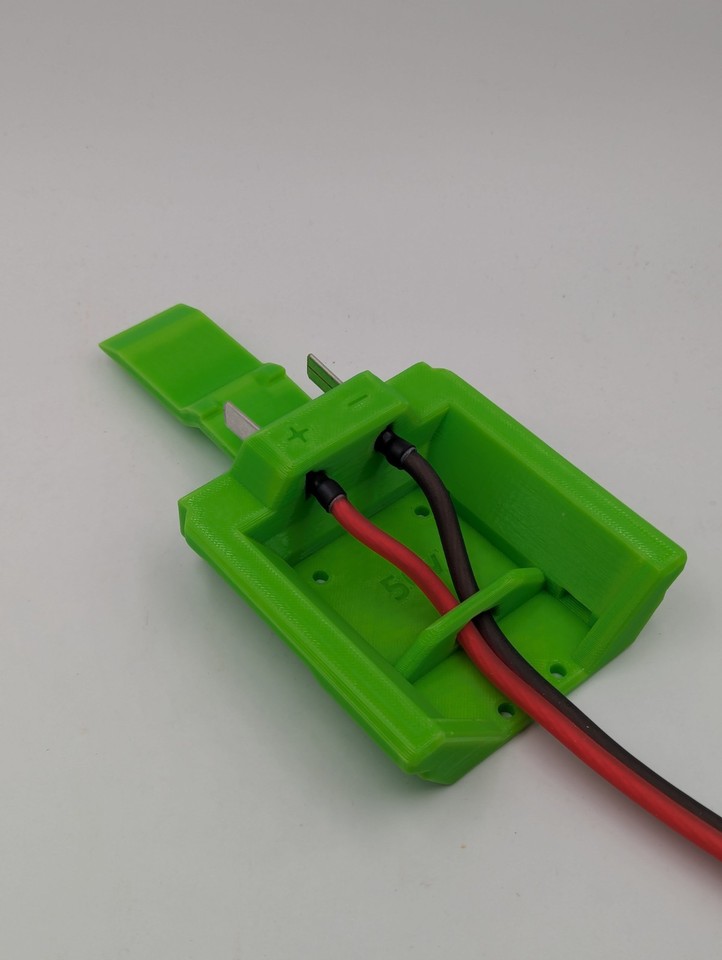56v EGO Battery Adapter DIY Lithium Connector 12 AWG Wire Power Block ...