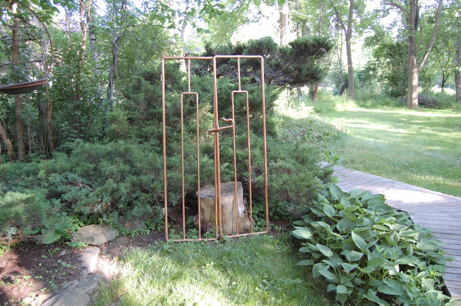 Vintage - Copper Gates- hand made by local artist | eBay