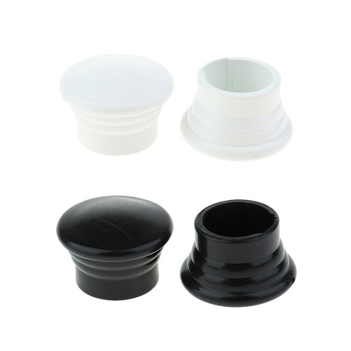 2-Pack Drapery Window Curtain Rod End Caps Finials Head for Dia 28mm ...