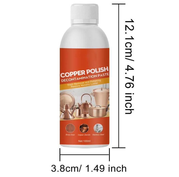 Brass Copper Cleaner Polish Spray,Gently Cleans Tarnish Without ...