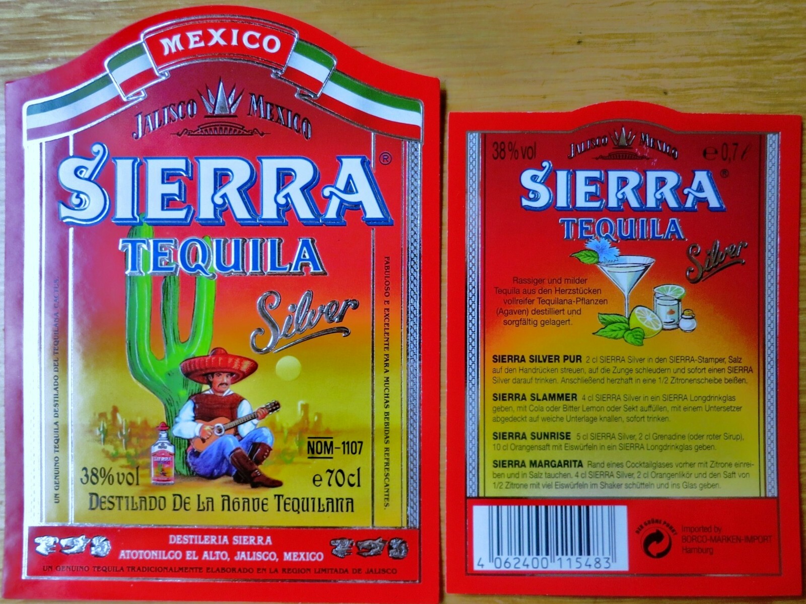 Tequila Label