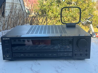 Vintage Sony STR-AV-720 Receiver / 140 Watt Surround Sounda | eBay