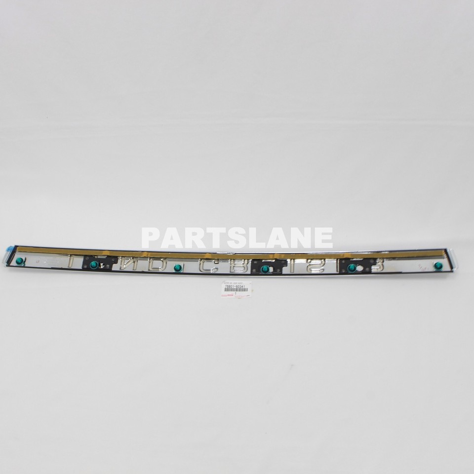 Toyota Land Cruiser OEM Genuine Back Door Outside Garnish Nameplate ...