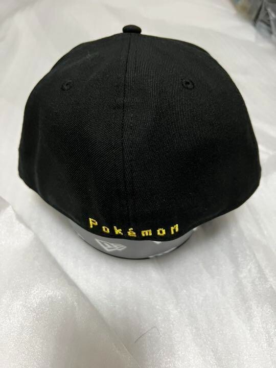 New Era X Pokemon Collaboration Cap Black 7 1/2 59.6 Rare Brand New ...
