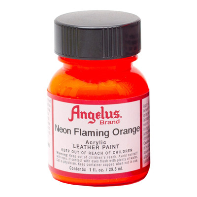 ANGELUS NEON FLURO ACRYLIC PAINT FOR LEATHER OR SYNTHETICS - SUPER ...
