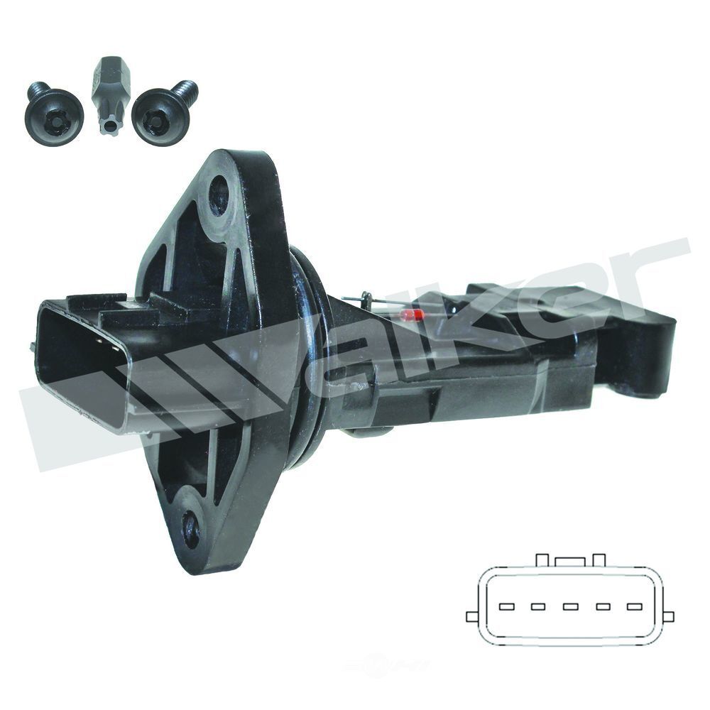 Mass Air Flow Sensor-Sensor Only Walker Products 245-2190 for sale ...