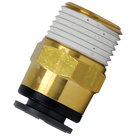 Tectran 87531 Dot Male Push Lock Composite Connector Fitting, 5/32 ...