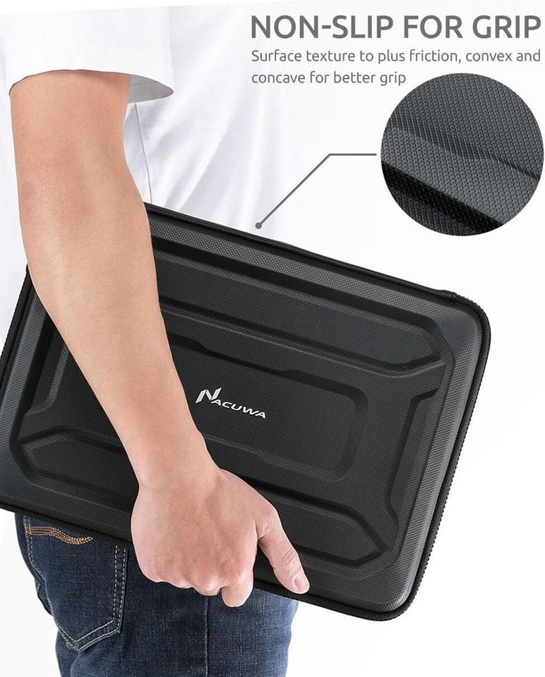 Nacuwa 11-12.9inch Laptop Sleeve Shockproof Tablet Case Bag Ultrabook ...