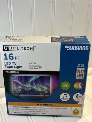 UTILITeCH # 598980. 16.4-FT LED 16 COLORS TV tape Light | eBay