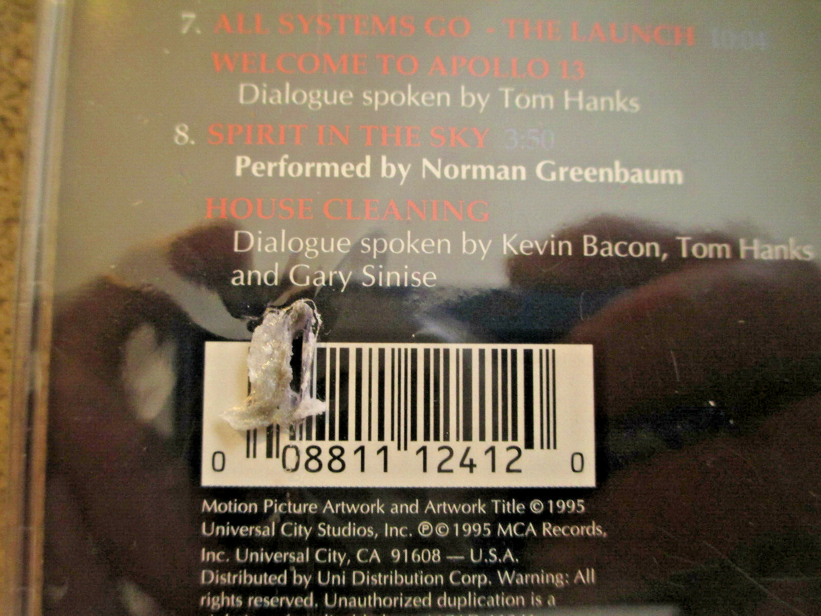Apollo+13+%28Original+Soundtrack%29+by+Various+Artists+%28CD%2C+1995%29 ...