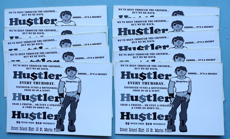 Hustler New York September 97 Sleaziest Stag Party Flyer Lot 15 St ...
