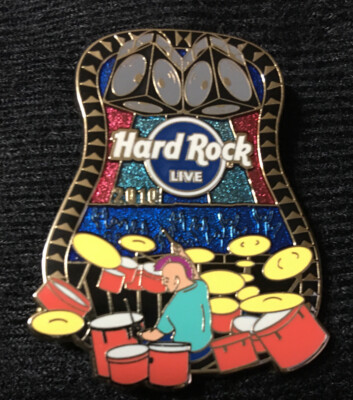 HARD ROCK CAFE ONLINE Live Series - DRUMMER Pin LE *** 50 *** 2010 | eBay